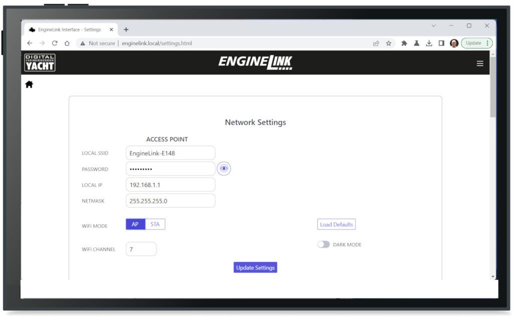 ENGINELink - Display Boat Engine Data - Digital Yacht